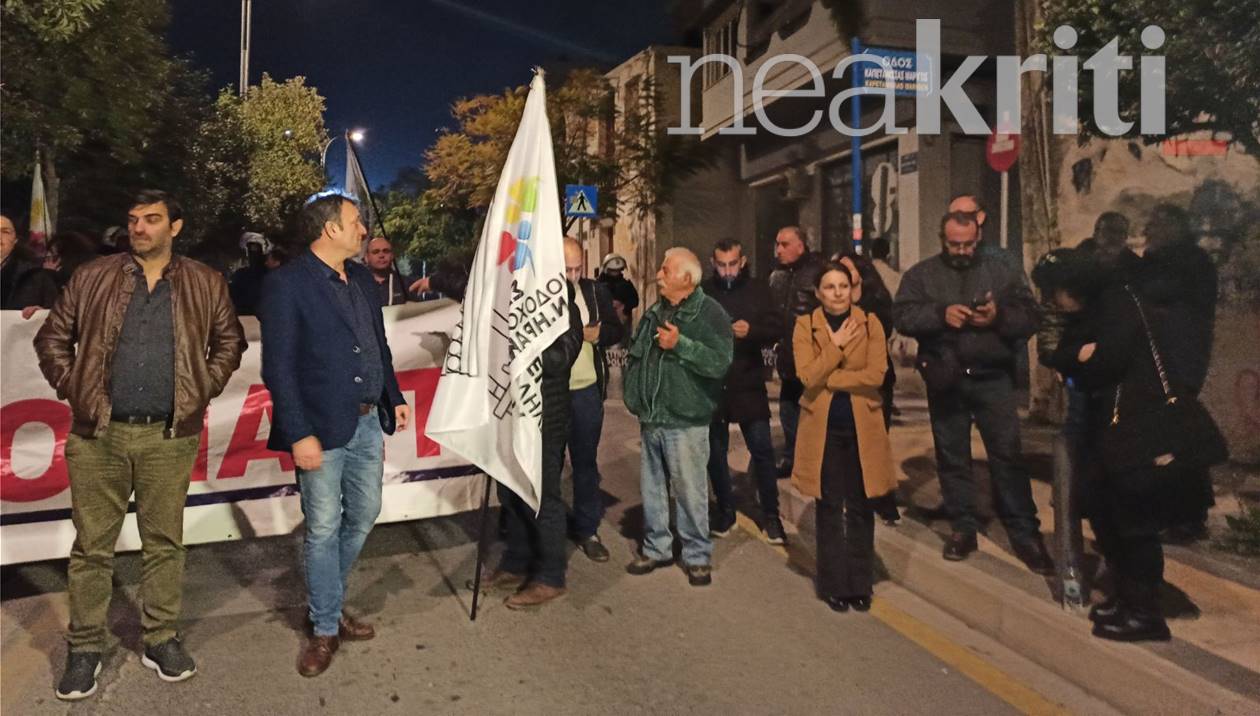 Νίκος Κοκολάκης: «Με τα ΜΑΤ σταμάτησαν την πορεία μας προς το ...